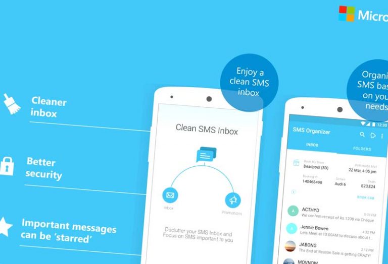 Microsoft SMS Organizer es una aplicación de SMS